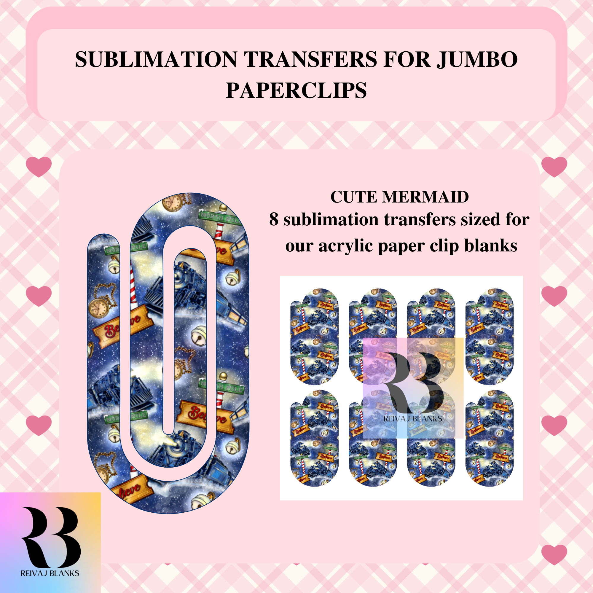 MIDNIGHT TRAIN SUBLIMATION TRANSFER – Reivaj Design Essentials