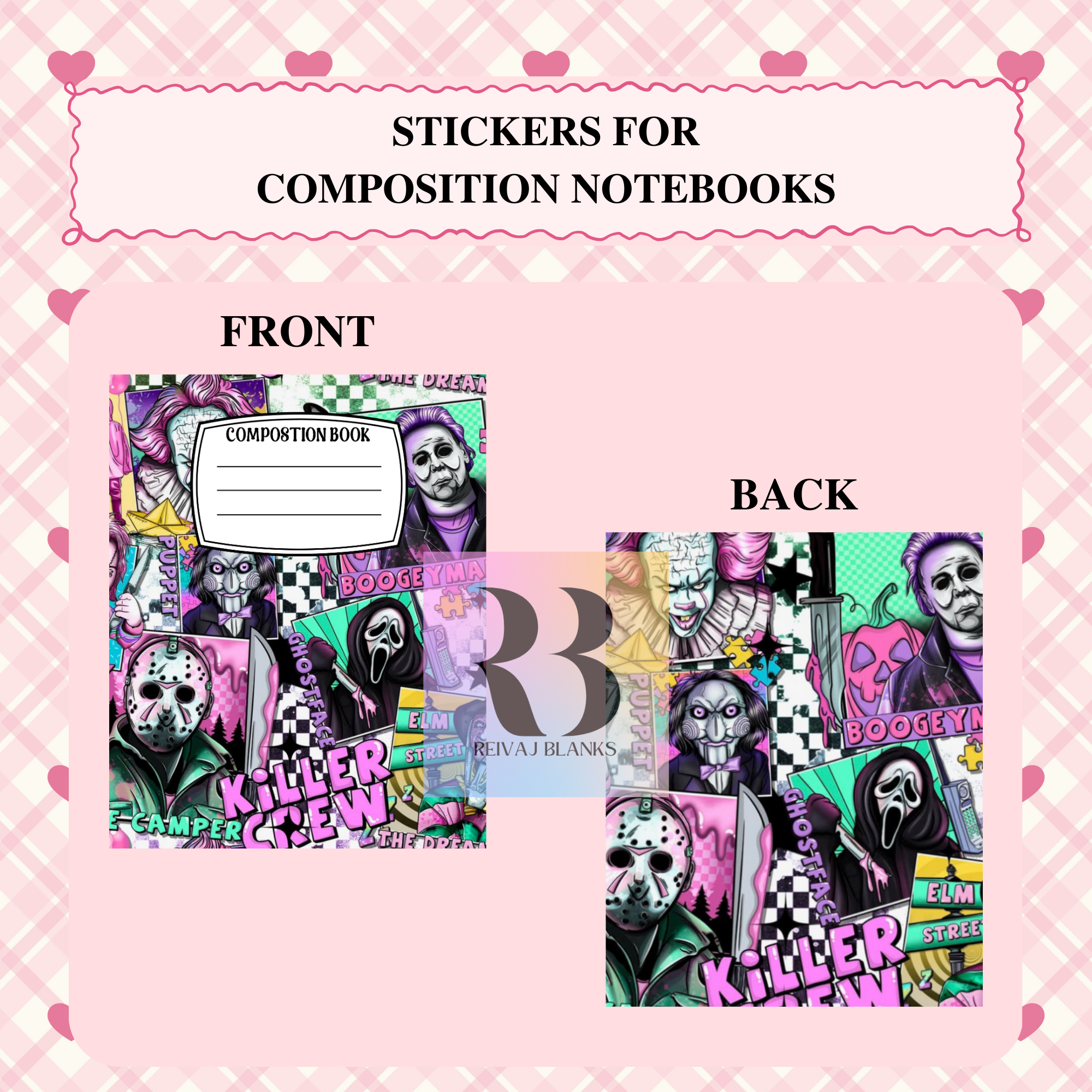 C7 - NOTEBOOK STICKER – Reivaj Design Essentials