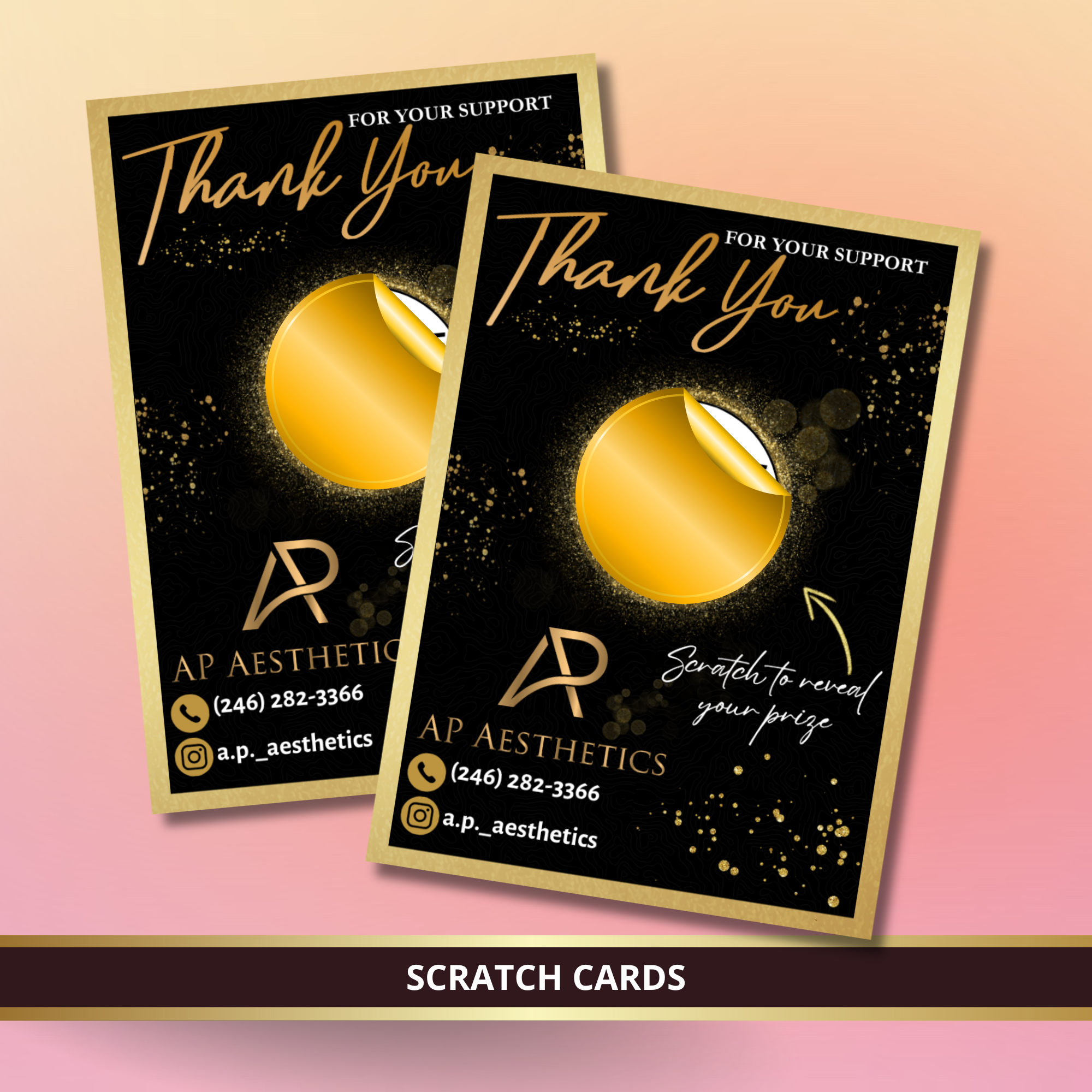 SCRATCH CARDS – Reivaj Design Essentials
